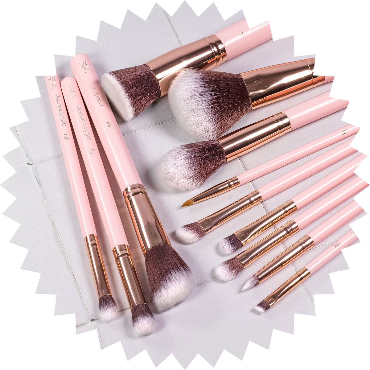 Artistry Set (Rose Gold & Pink Edition) - Niré Beauty